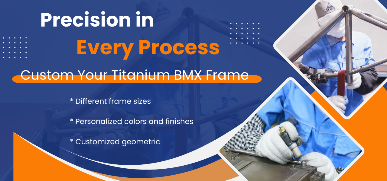 Titanium BMX Frame