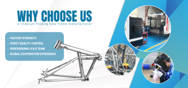 Titanium Folding Bike Frame